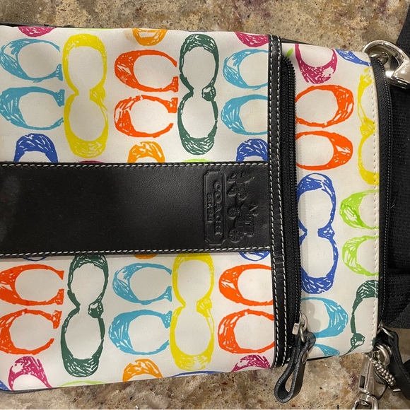 Coach | Bags | Coach Multicolor Crossbody Bag | Poshmark